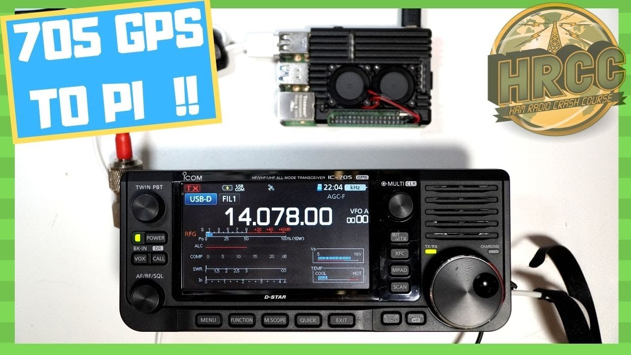 ICOM IC 705 Raspberry Pi Setup WITH GPS – Nerfd.net – RF News & Info