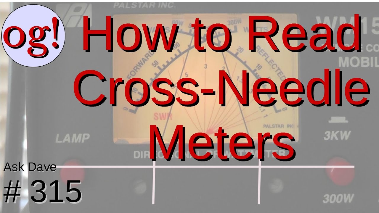 How to Read Crossed-Needle SWR/Watt Meters – Nerfd.net – RF News & Info