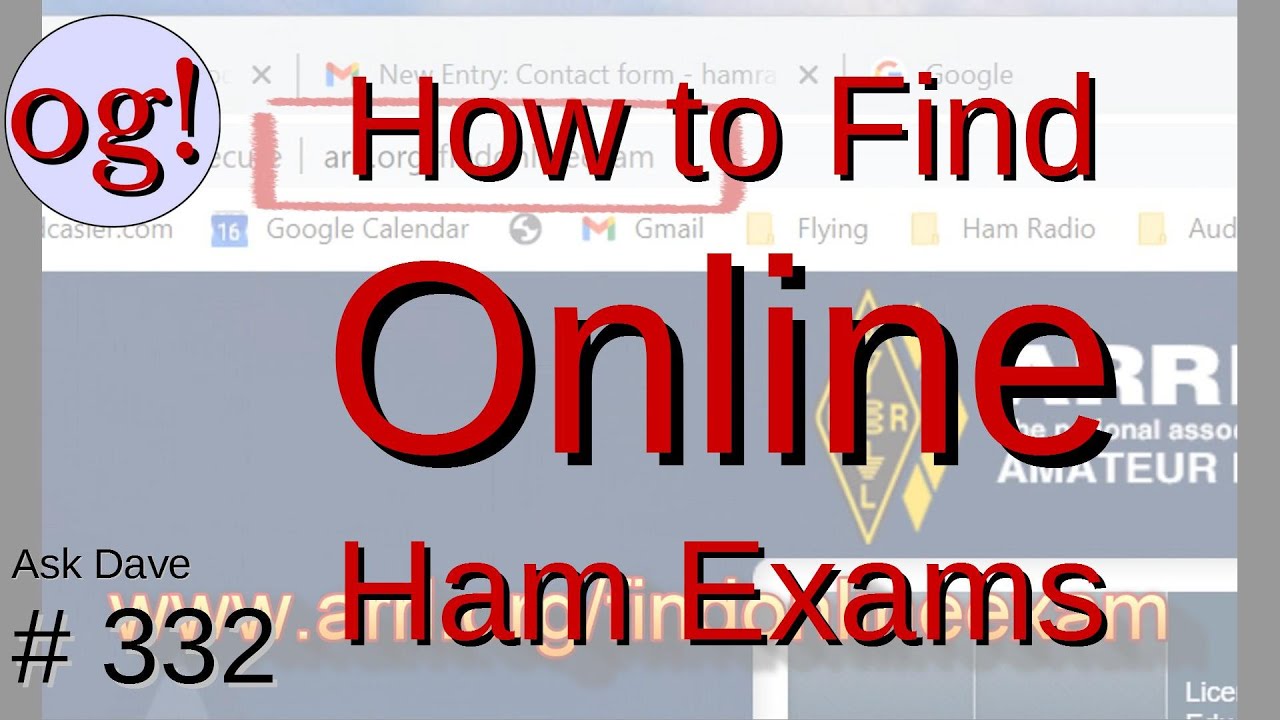How to Find Online Ham Radio Exams – Nerfd.net – RF News & Info