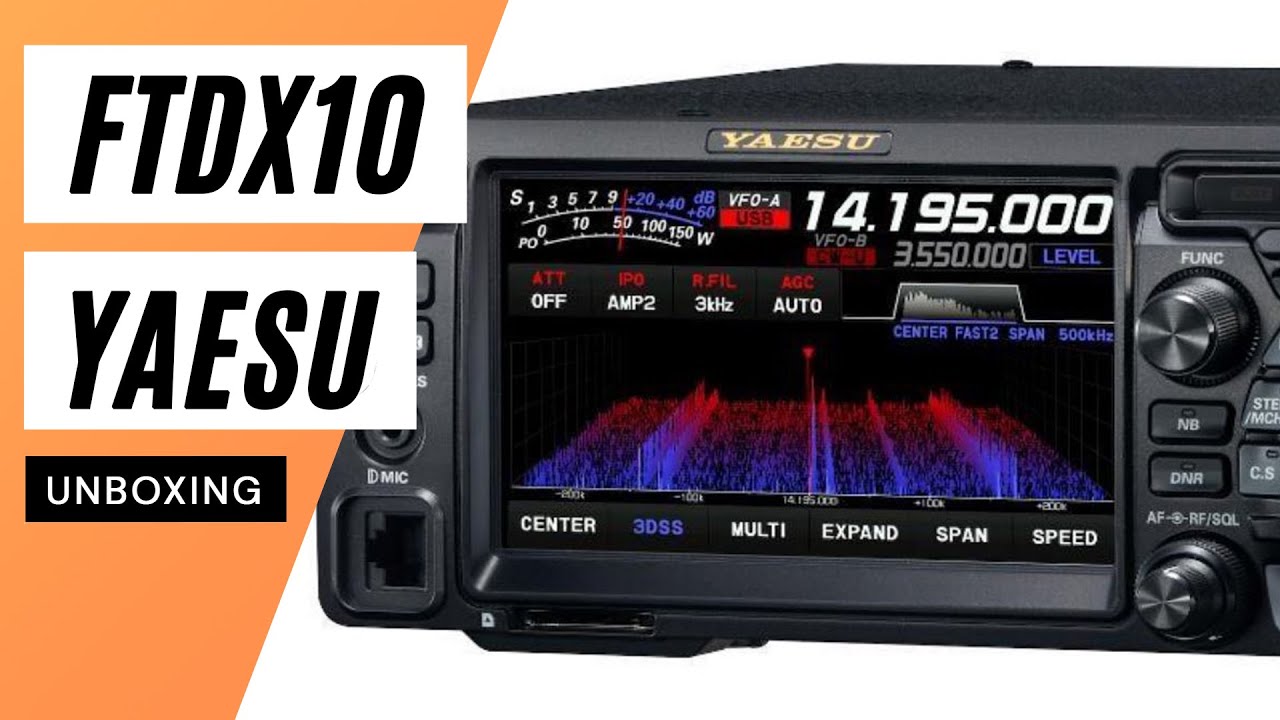 Yaesu FTdx10 Unboxing – Nerfd.net – RF News & Info