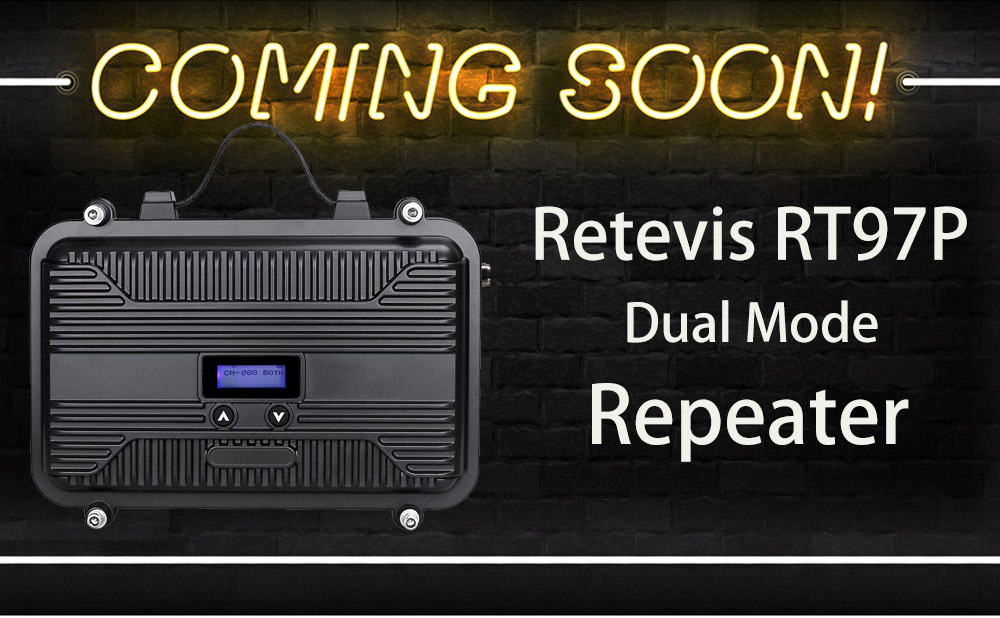 New Arrival! Dual Mode Portable Repeater RT97P – Nerfd.net – RF News & Info