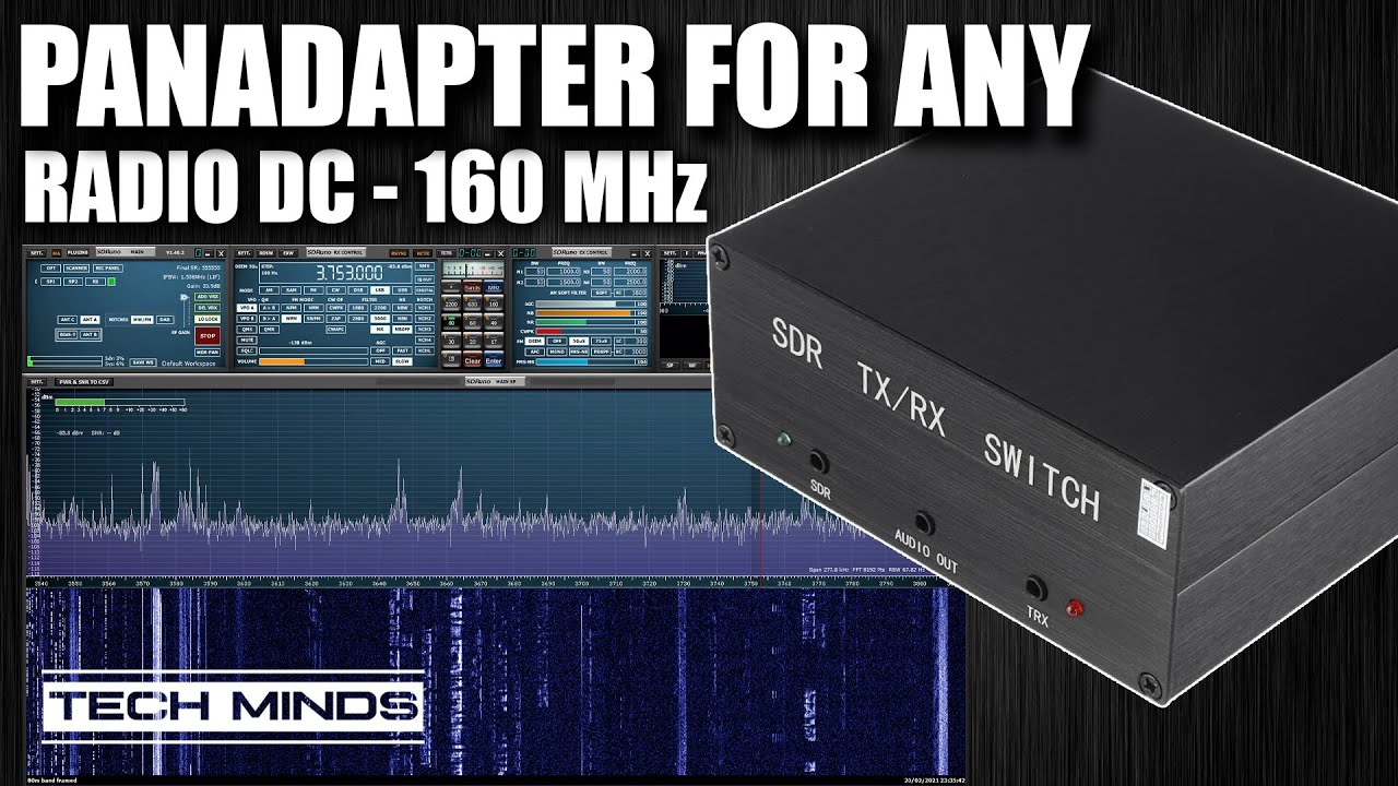 PANADAPTER For Any Radio DC – 160 MHz SDR Antenna Switch – Nerfd.net ...