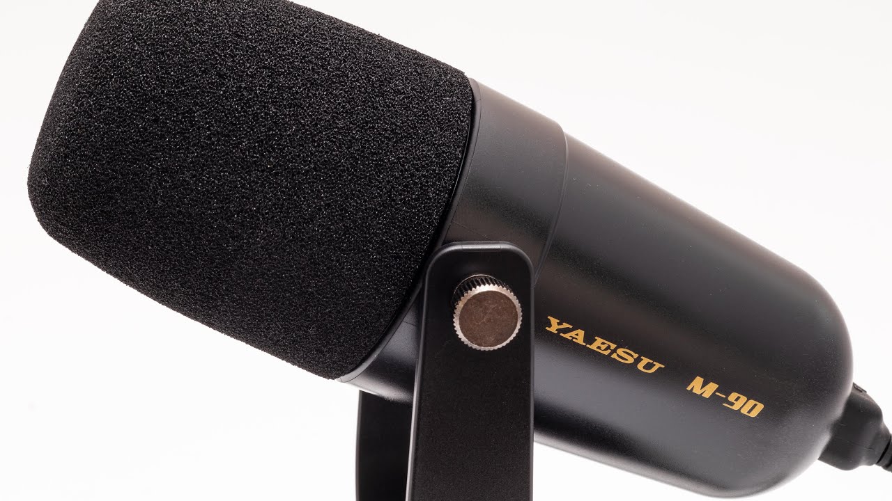 YAESU M-90D Desktop Microphone: UNBOXING – Nerfd.net – RF News & Info