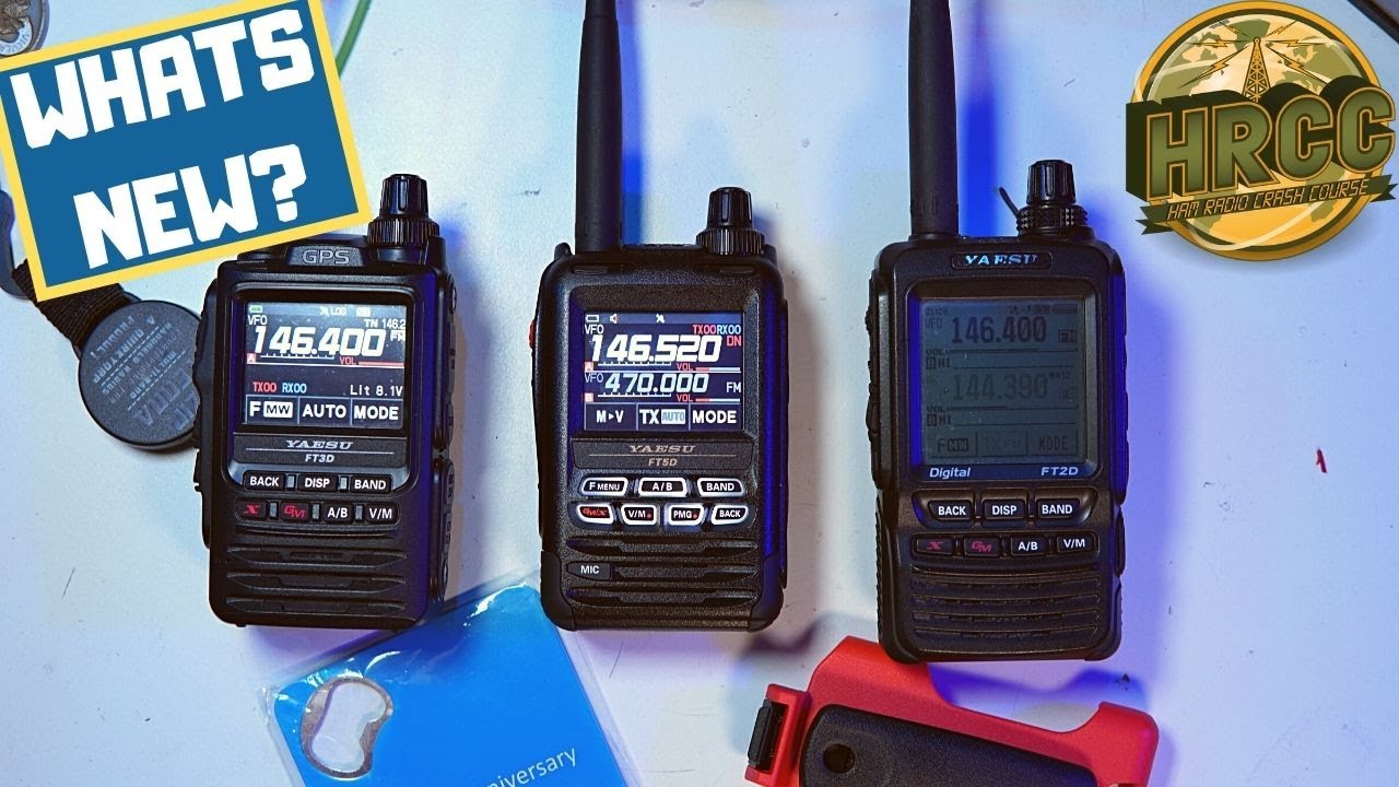 Yaesu FT5DR First Look, Features And Comparison FT3DR & FT2DR – Nerfd ...