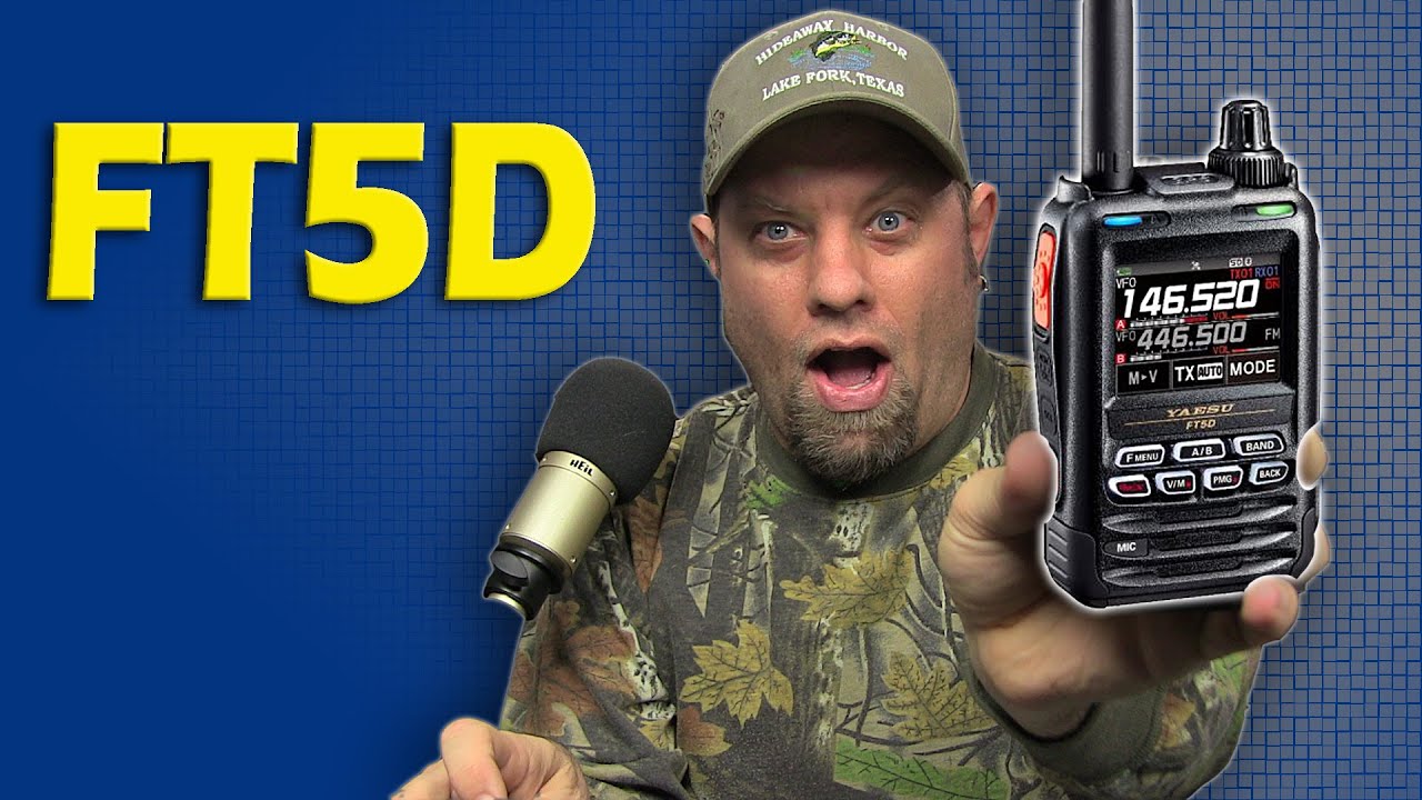 Yaesu FT5DR Ham Radio Handheld Unboxing – Nerfd.net – RF News & Info