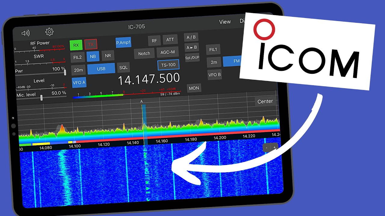 Work the DX from ANYWHERE! SDR-Control App for Icom Radios – Nerfd.net – RF News & Info